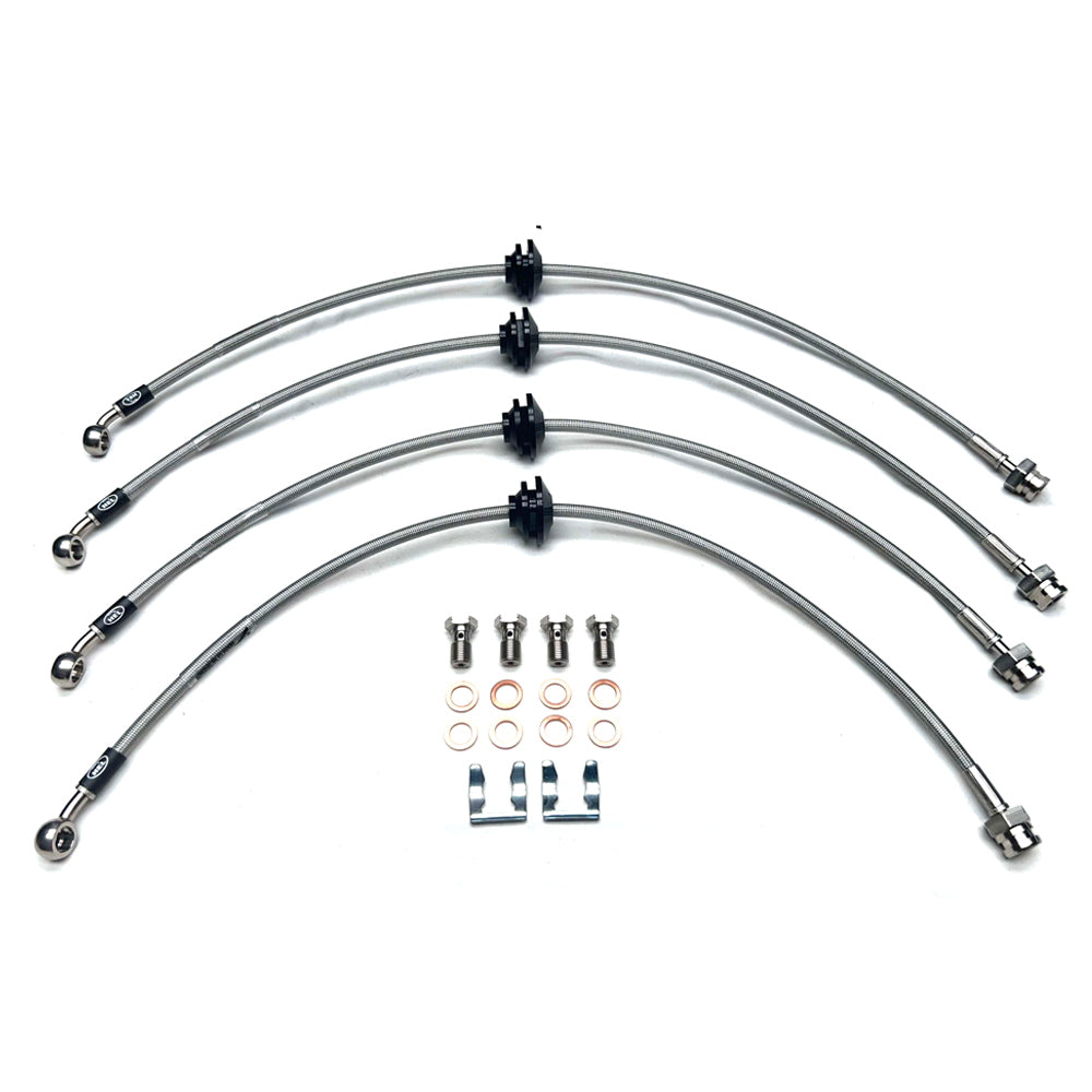 HEL Performance Braided Brake Line - Holden Commodore VE S1 Brembo 6 ...