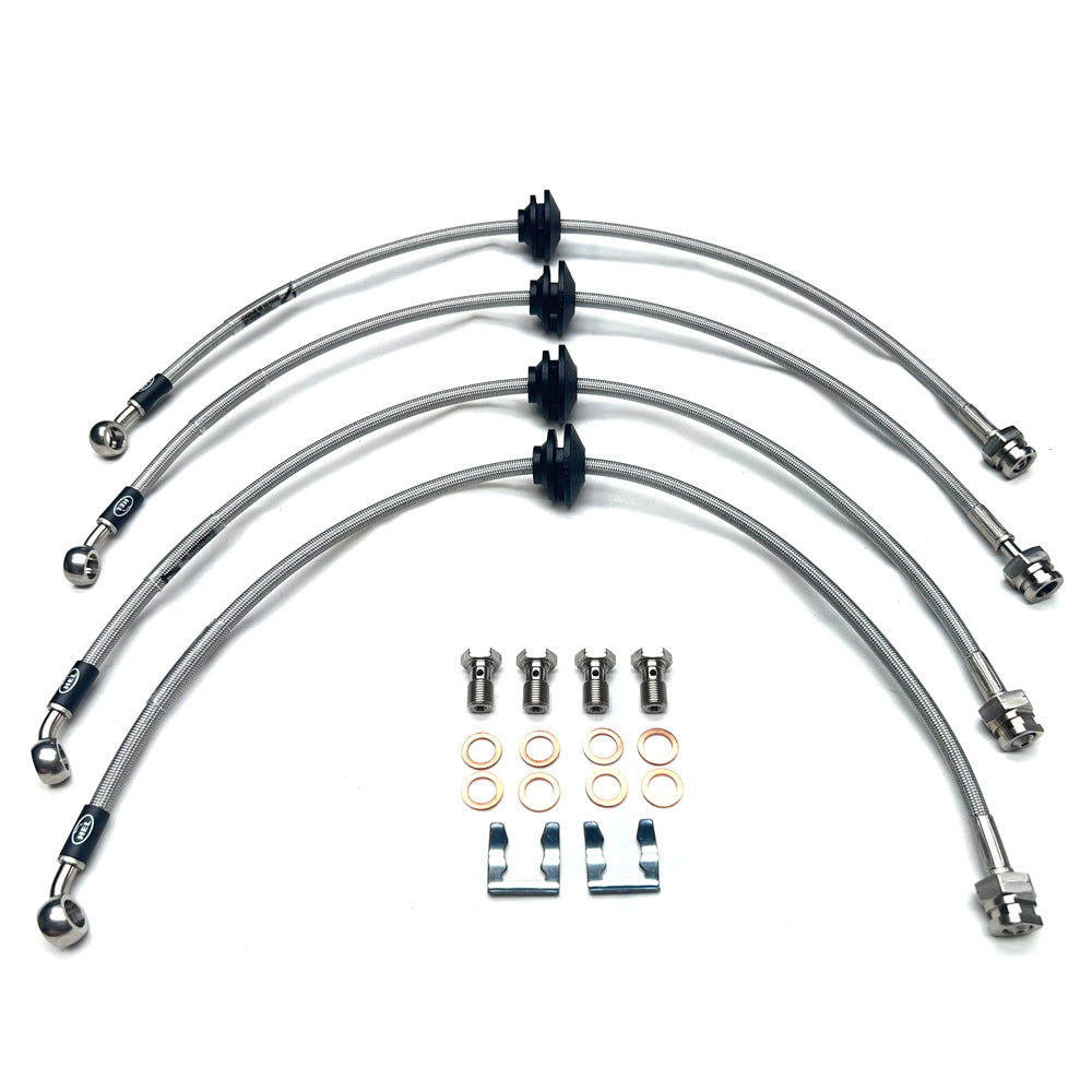 HEL Performance Braided Brake Line - Holden Commodore VF & VE S2 Brembo ...