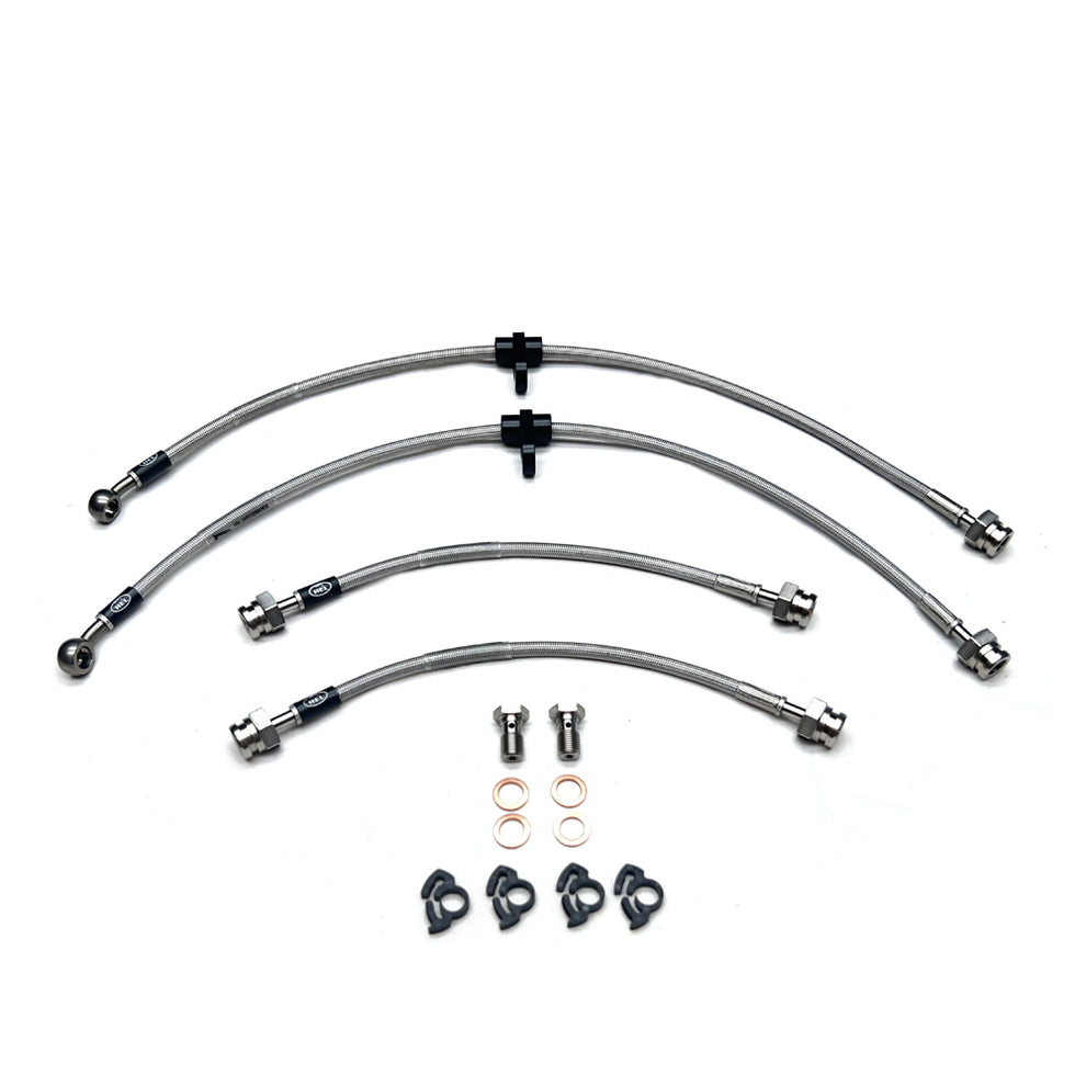 HEL Performance Braided Brake Line - Hyundai Excel 94-99 HYU-4-002 ...