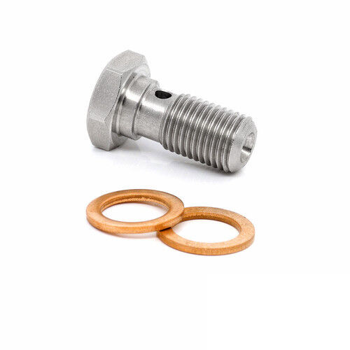 HEL Performance Stainless Steel Single Banjo Bolt - 3/8" x 24 tpi ...